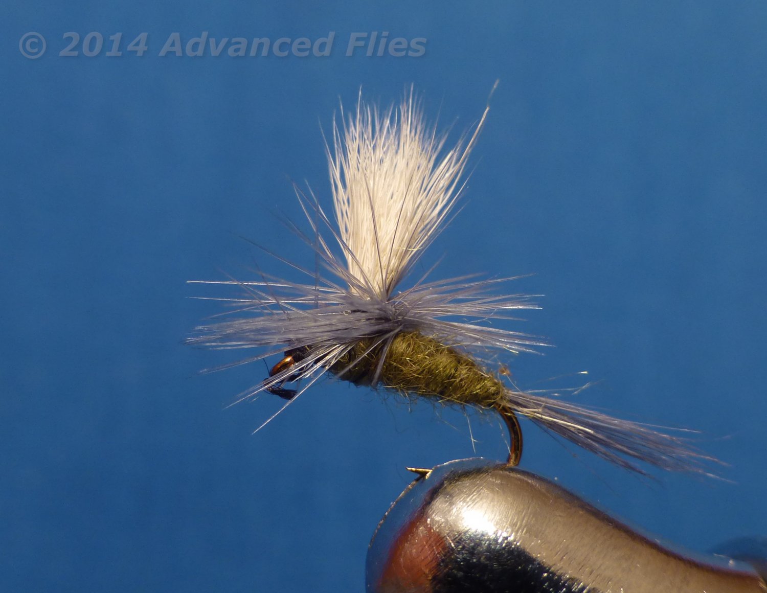 1 Dozen BWO Parachute Dry Fly #16