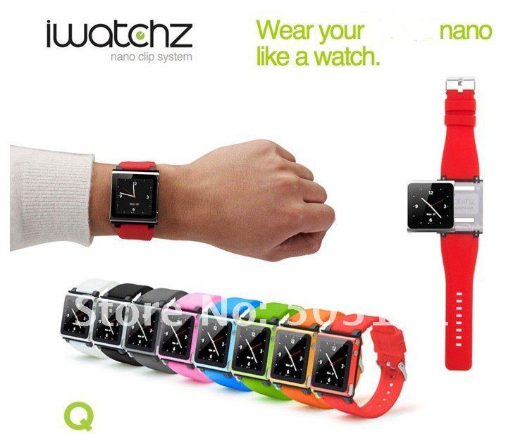 iPod Nano 6 Wristwatch Band Strap Kit Set MP3 Watches Accessory