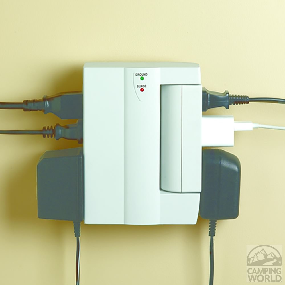 Swivel Wall Socket 6 in 1 Splitter Electrical Outlet Plug