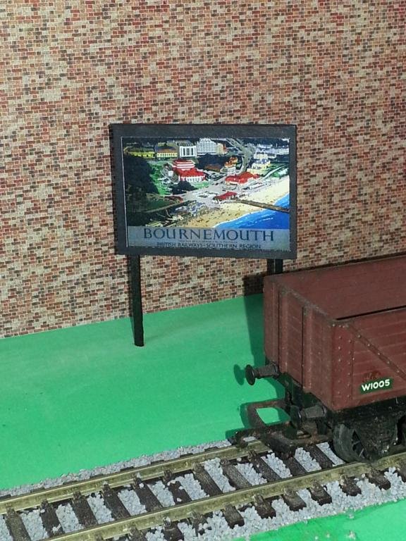 Destinations Billboards OO Gauge Advertising Signs Set of 14 Railway ...