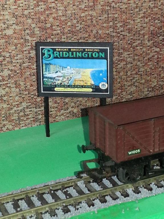 Destinations Billboards OO Gauge Advertising Signs Set of 14 Railway ...