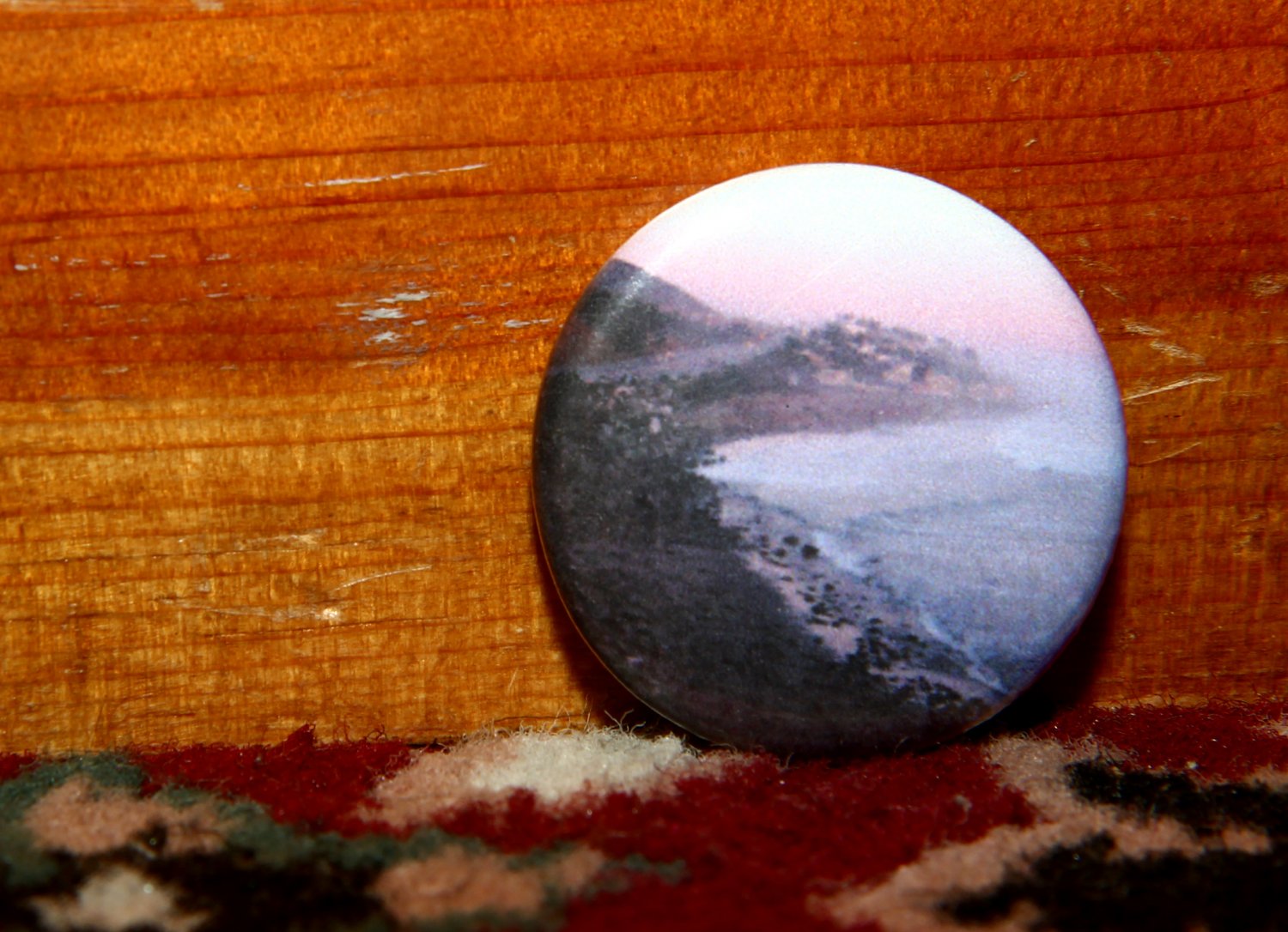 Malibu Sunset Button