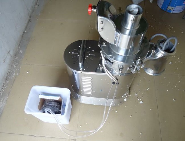 Automatic Continuous Hammer Mill Herb Grinder - Pulverizer Machine 40KG ...
