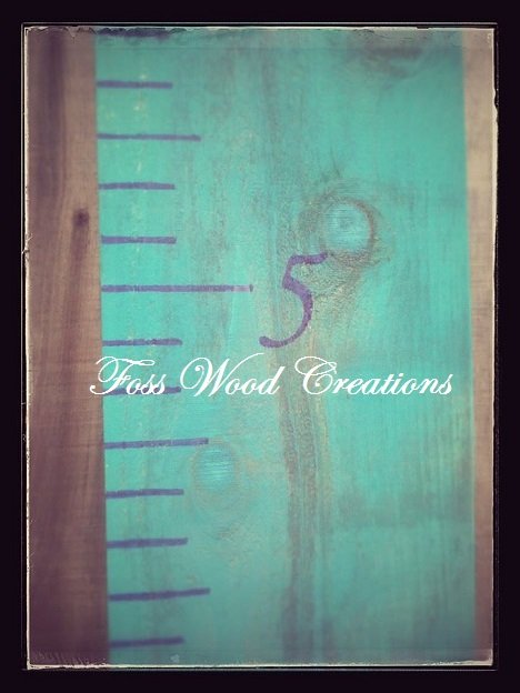 Custom Turquoise/Purple Growth Chart