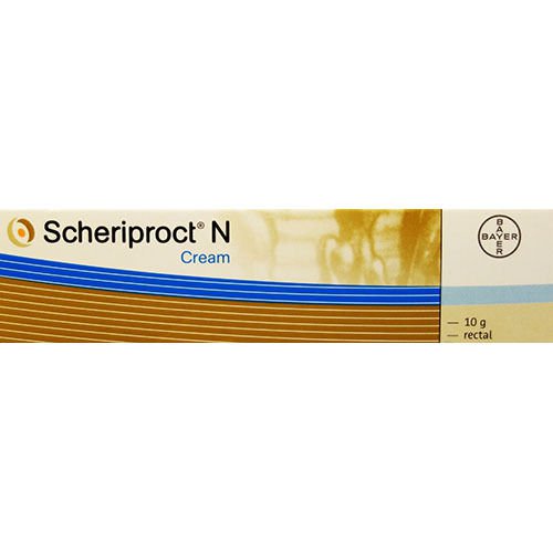 Scheriproct N Cream 10g - Haemorrhoids Haemorrhoid Piles Pile Cream ...