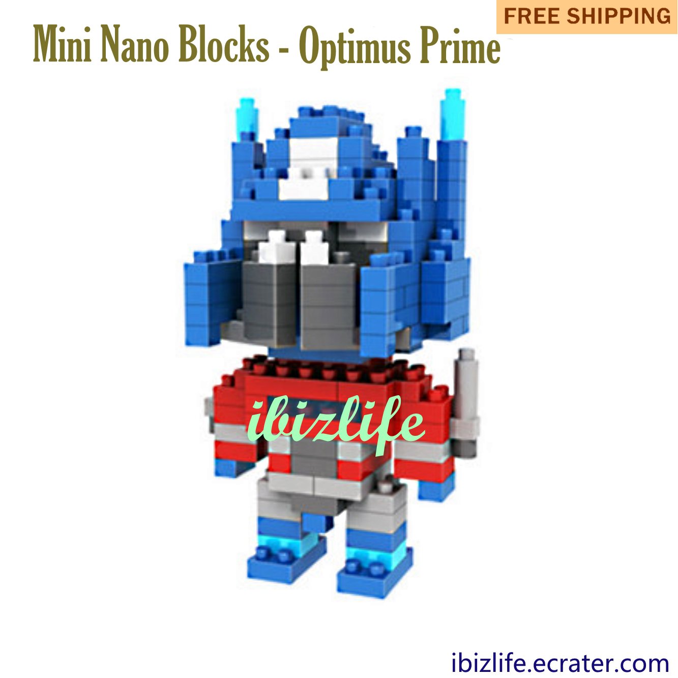 Optimus Prime: Diamond Blocks Mini Bricks Building Blocks DIY Education ...