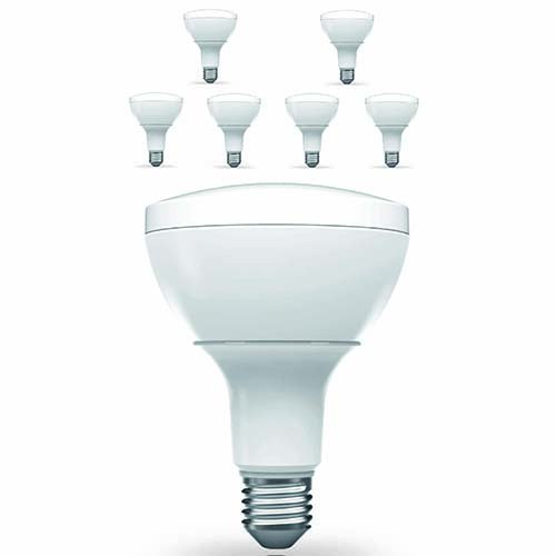 Foreverlamp BR30d Flood 800lm 12 Watt Dimmable LED Light Bulb-6 pcs pack