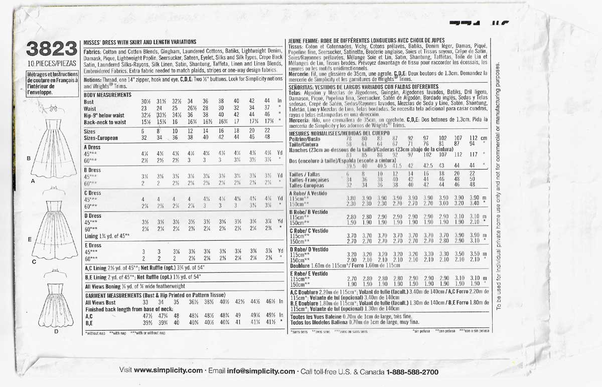 Women's Halter Dress Sewing Pattern Size 14-16-18-20-22 UNCUT ...