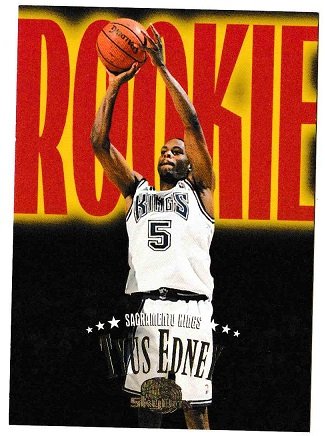 NBA Tyus Edney Rookie basketball card - Fast free ship