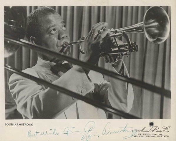 LOUIS ARMSTRONG Signed Autograph 8x10 Picture Photo REPRINT