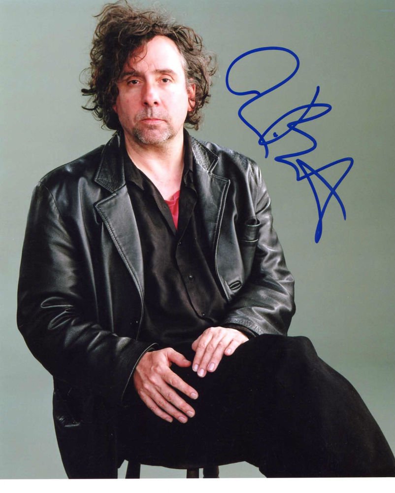 TIM BURTON Signed Autograph 8x10 inch. Picture Photo REPRINT