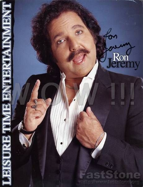 RON GEREMY Signed Autograph 8x10 inch. Picture Photo REPRINT