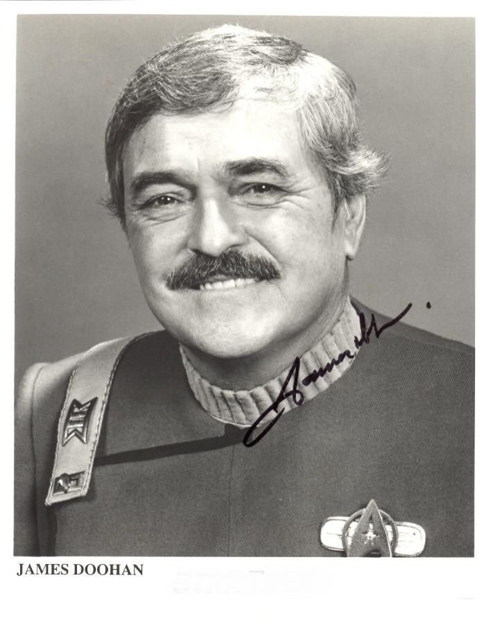 JAMES DOOHAN Signed Autograph 8x10 inch. Picture Photo REPRINT