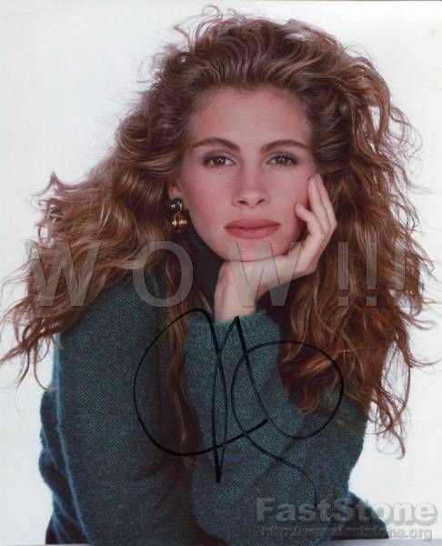 Gorgeous JULIA ROBERTS Signed Autograph 8x10 Picture Photo REPRINT