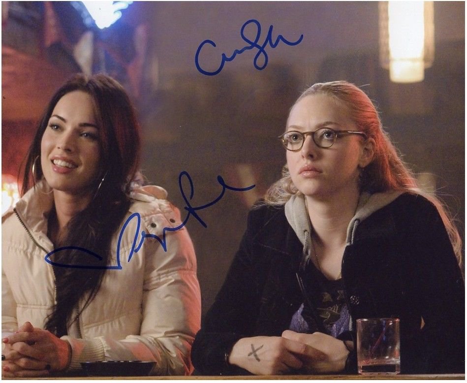 MEGAN FOX , AMANDA SEYFRIED Signed Autograph 8x10 Picture Photo REPRINT