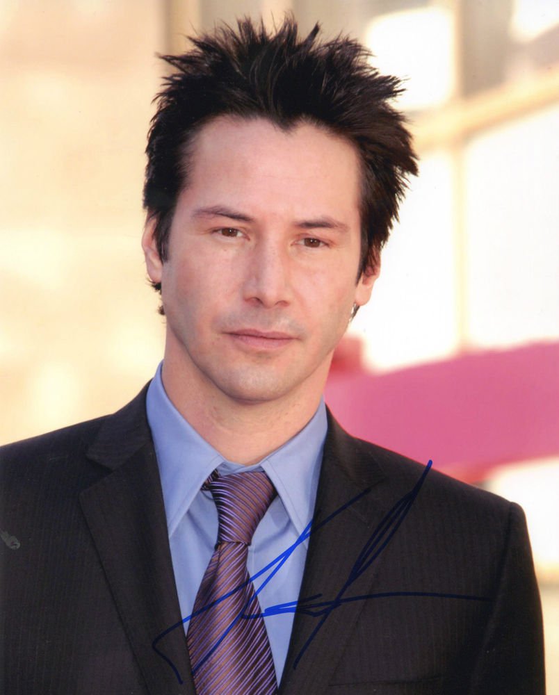 KEANU REEVES Signed Autograph 8x10 inch. Picture Photo REPRINT