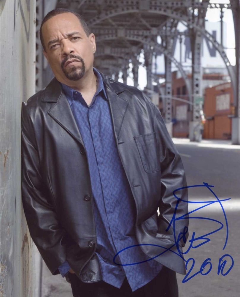 ICE-T Signed Autograph 8x10 inch. Picture Photo REPRINT