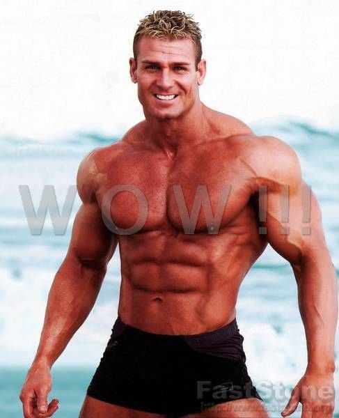 Bodybuilder DAVID RYLAH High Definition 13x19 inch Photo Picture Print