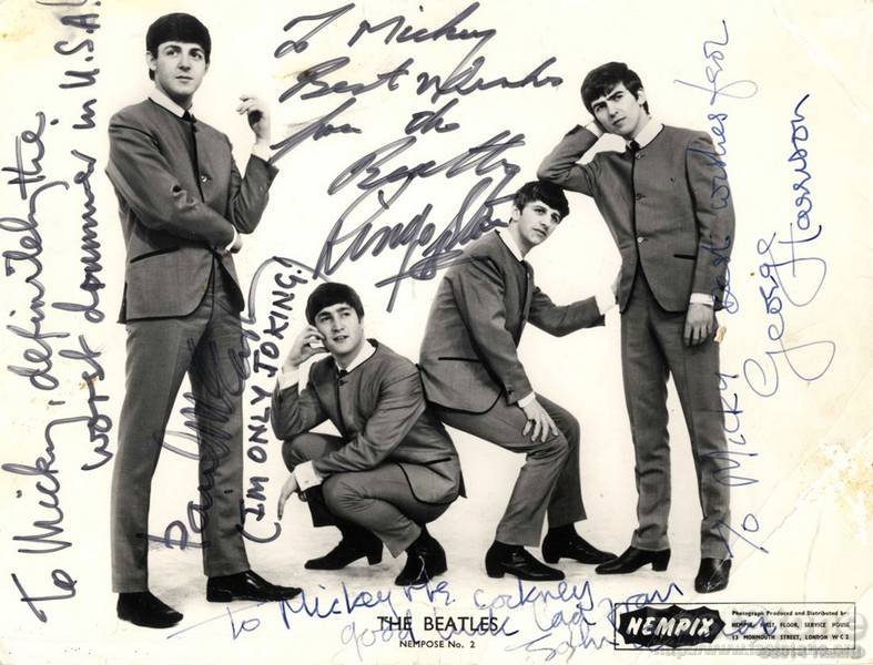 BEATLES Autographed signed 8x10 Photo Picture REPRINT