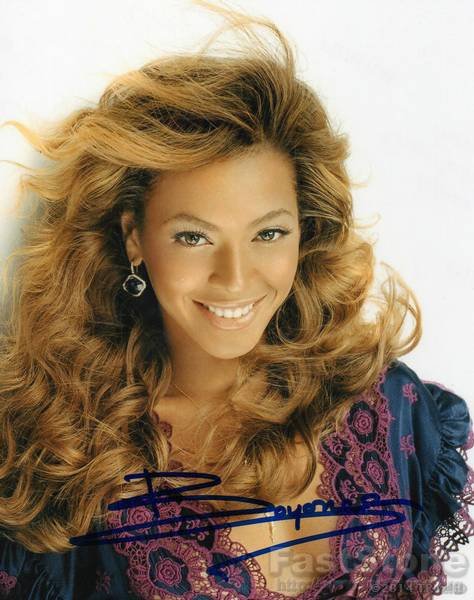 BEYONCE Autographed signed 8x10 Photo Picture REPRINT