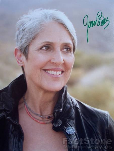 JOAN BAEZ Autographed signed 8x10 Photo Picture REPRINT