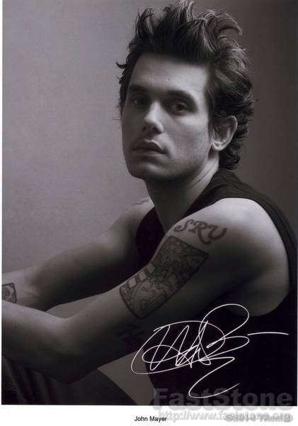 JOHN MAYER Autographed signed 8x10 Photo Picture REPRINT
