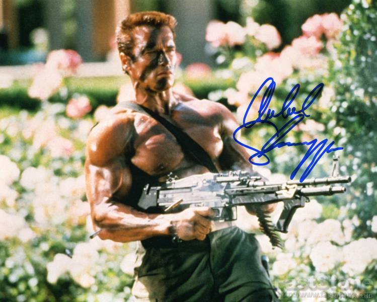 ARNOLD SCHWARZENEGGER Autographed Signed 8x10 Photo Picture REPRINT