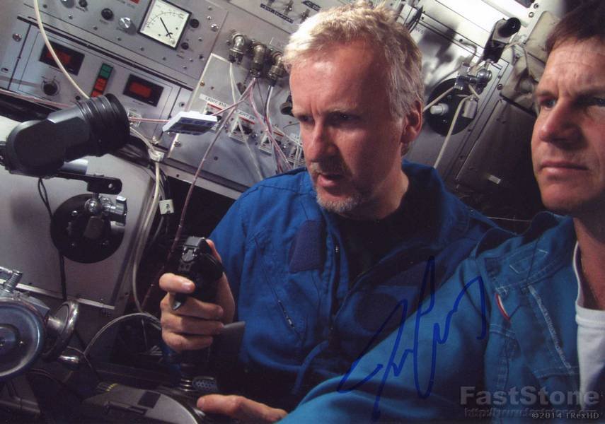 JAMES CAMERON Autographed Signed 8x10 Photo Picture REPRINT
