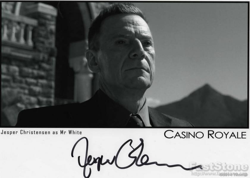 JESPER CHRISTENSEN Autographed Signed 8x10 Photo Picture REPRINT