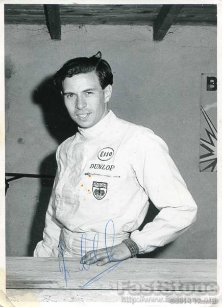 JIM CLARK Autographed Signed 8x10Photo Picture REPRINT