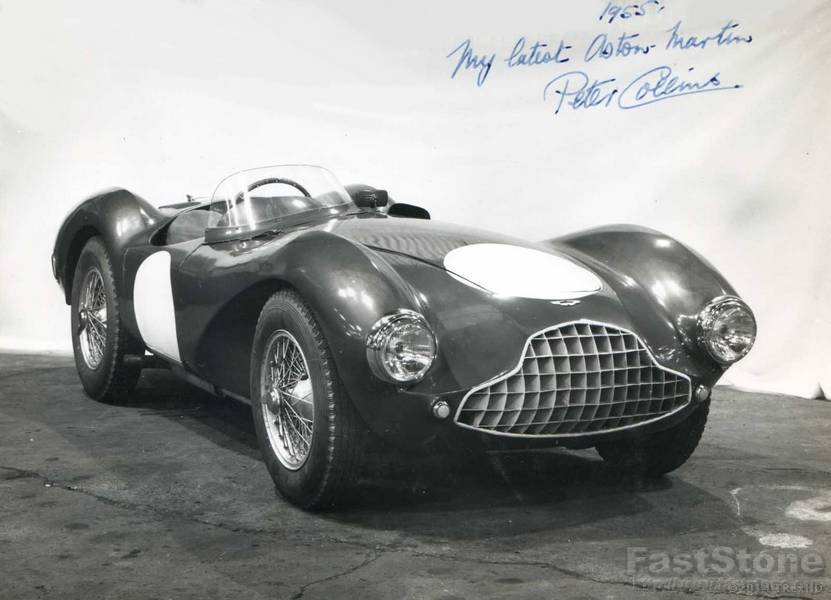PETER COLLINS ASTON-MARTIN Autographed Signed 8x10Photo Picture REPRINT