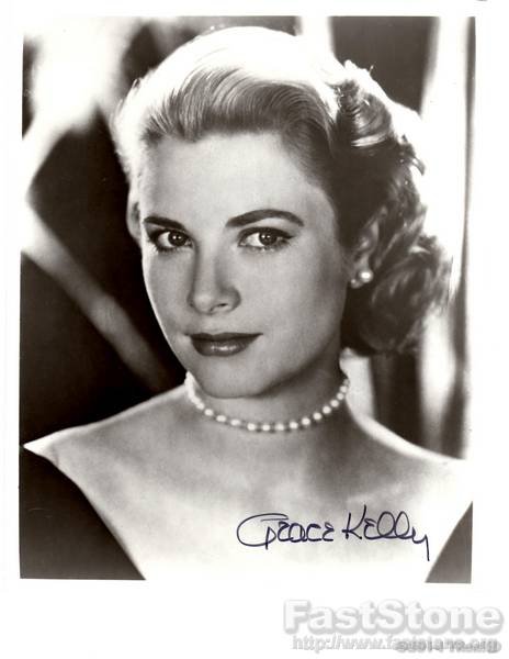 Grace (Kelly) de Monaco Autographed Signed 8x10 Photo Picture REPRINT