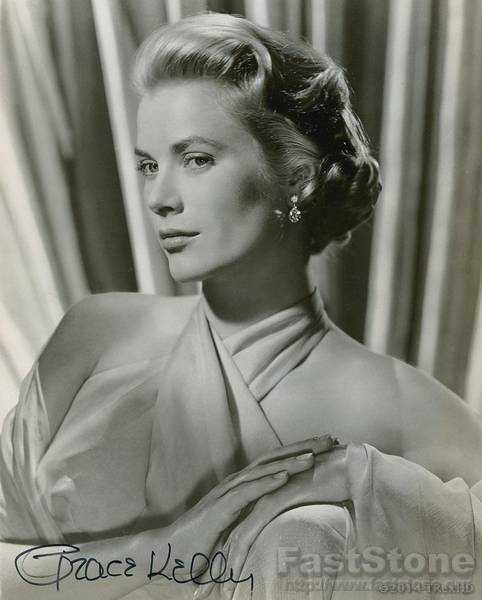 Grace (Kelly) de Monaco Autographed Signed 8x10 Photo Picture REPRINT