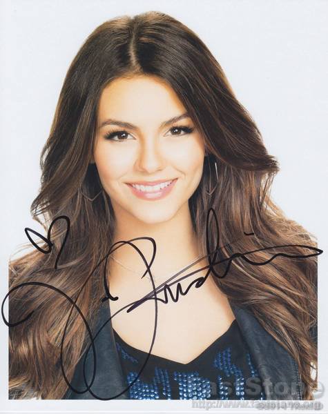 VICTORIA JUSTICE Autographed Signed 8x10 Photo Picture REPRINT
