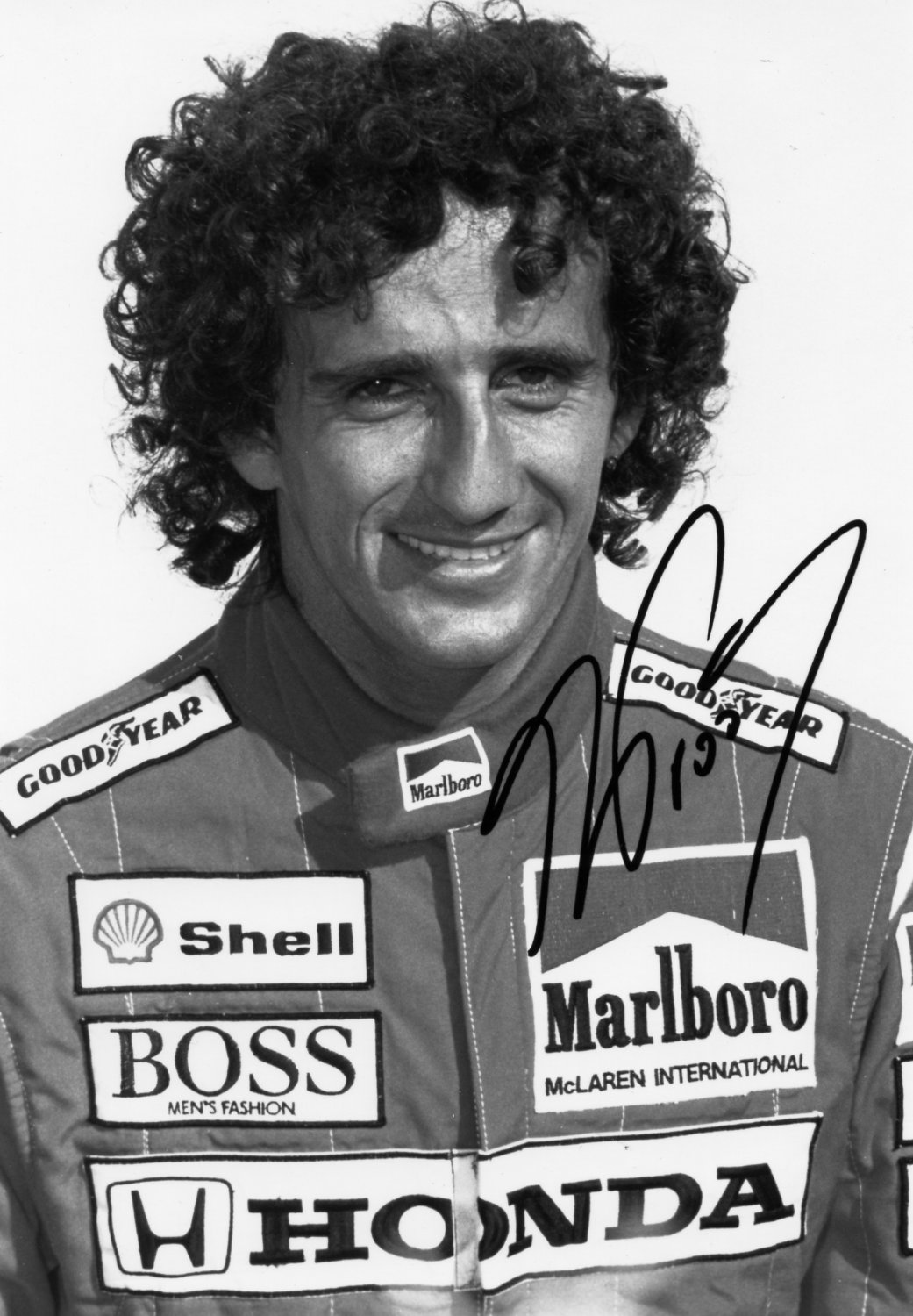 ALAIN PROST Autographed signed 8x10 Photo Picture REPRINT