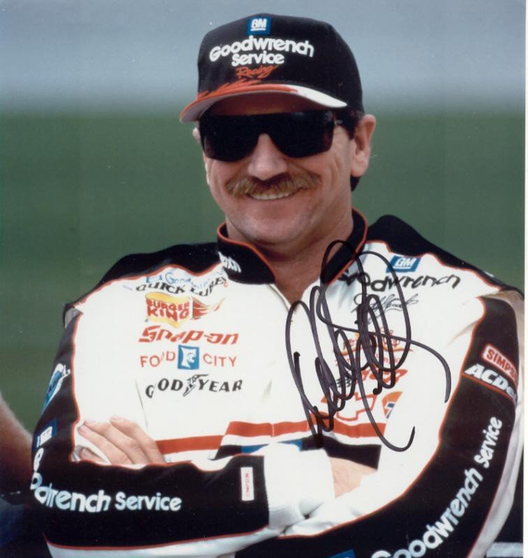 DALE EARNHARDT Autographed signed 8X10 Photo Picture REPRINT