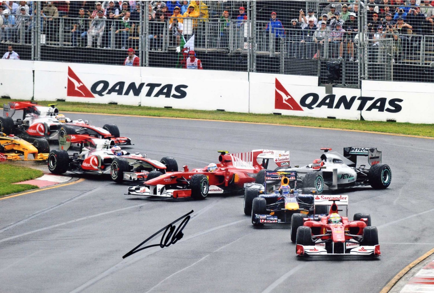 FERNANDO ALONSO Autographed signed 8X10 Photo Picture REPRINT