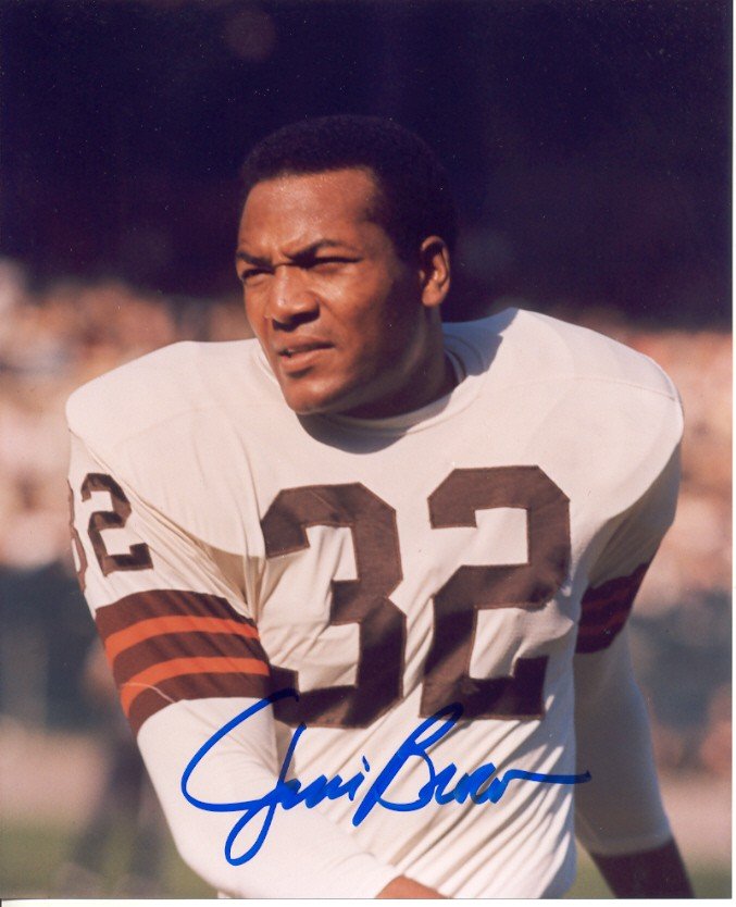 JIM BROWN Autographed signed 8x10 Photo Picture REPRINT