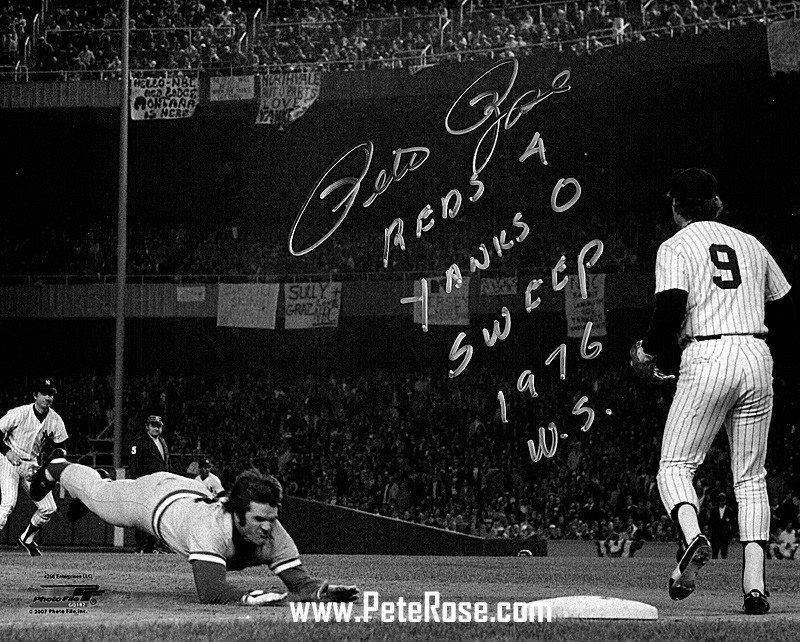 PETE ROSE Autographed signed 8x10 Photo Picture REPRINT