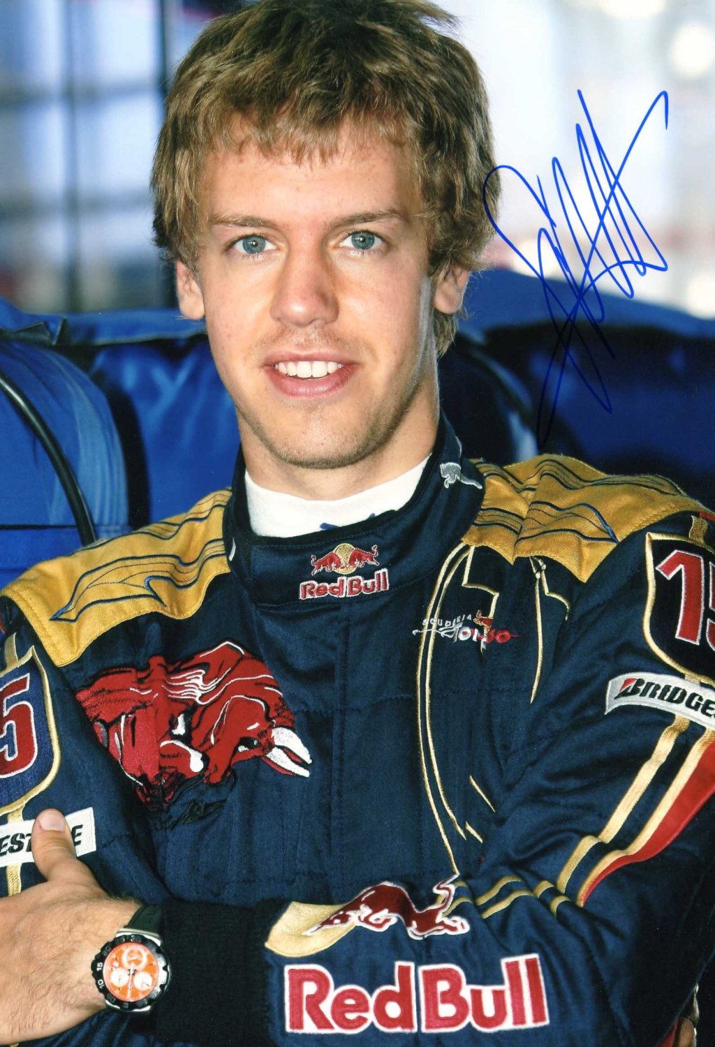 SEBASTIAN VETTEL Autographed signed 8x10 Photo Picture REPRINT