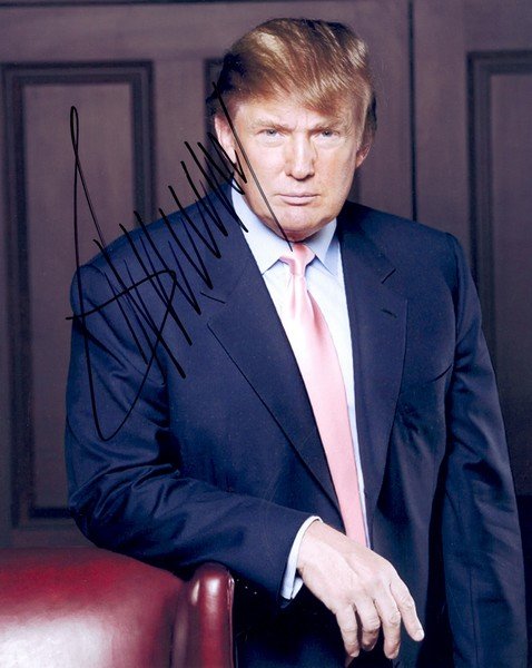 President DONALD TRUMP Autographed signed 8x10 Photo Picture REPRINT