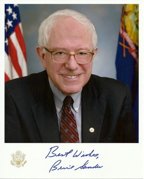 BERNIE SANDERS Autographed signed 8x10 Photo Picture REPRINT