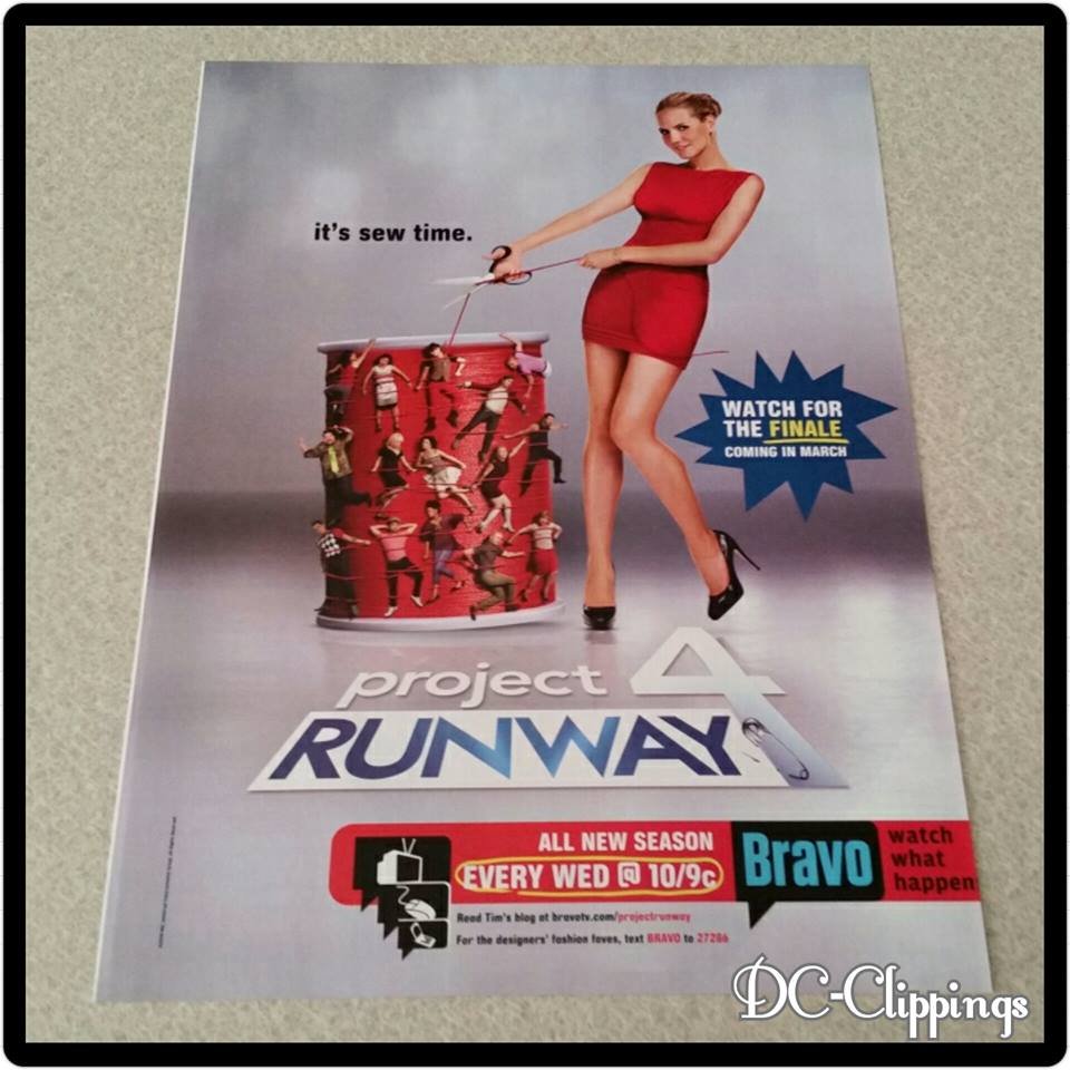 Project Runway Ad/Clipping #2