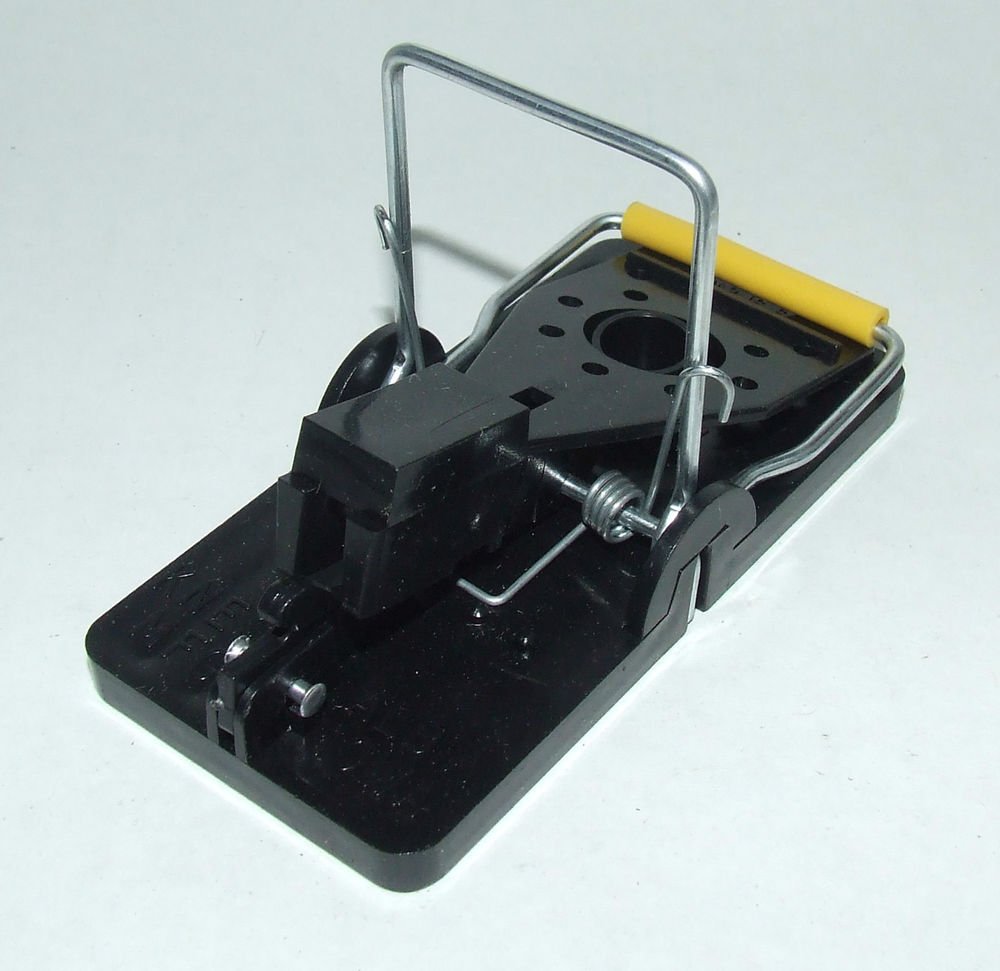 Snap-E Mousetrap Mouse Trap Reusable Easy Set/Release Mice - 8 traps