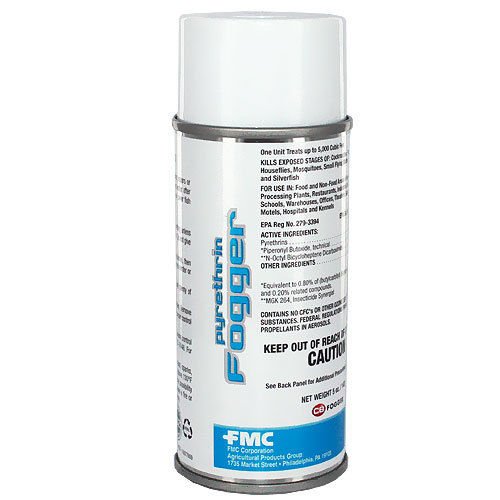 FMC Pyrethrin Fogger cockroaches fleas flies crickets silverfish ticks ...