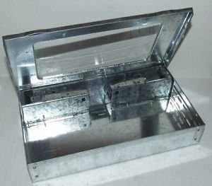 Catchmaster Multi-Catch Mouse Trap clear lid 612MC repeater 12 traps (case)