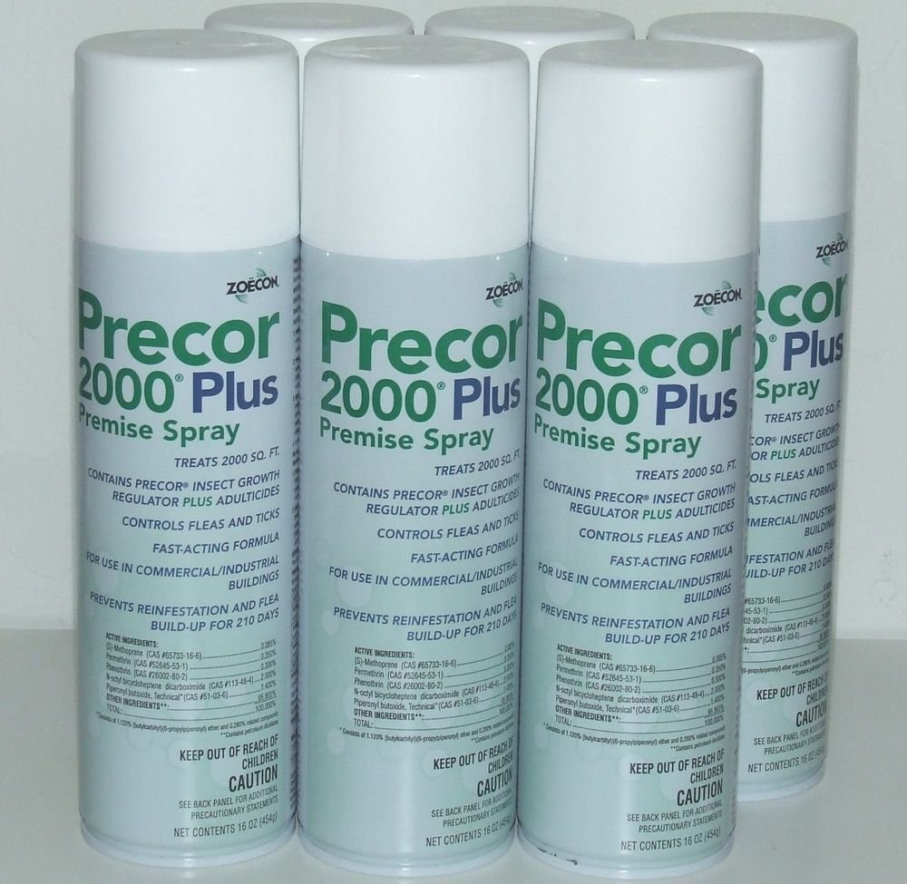 Precor 2000 Plus Premise Spray by Zoecon kills & control fleas & ticks ...