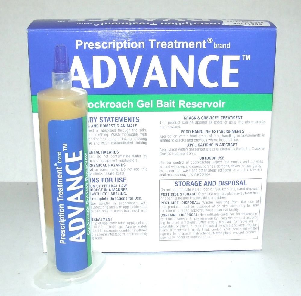 Advance Cockroach Gel Bait kill german american roaches and more w ...
