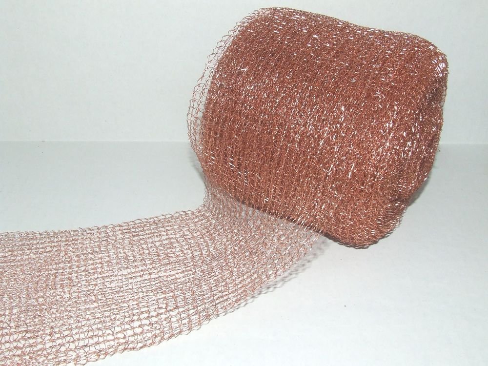 Stuf-fit copper mesh netting wool for control rats mice squirrels birds ...