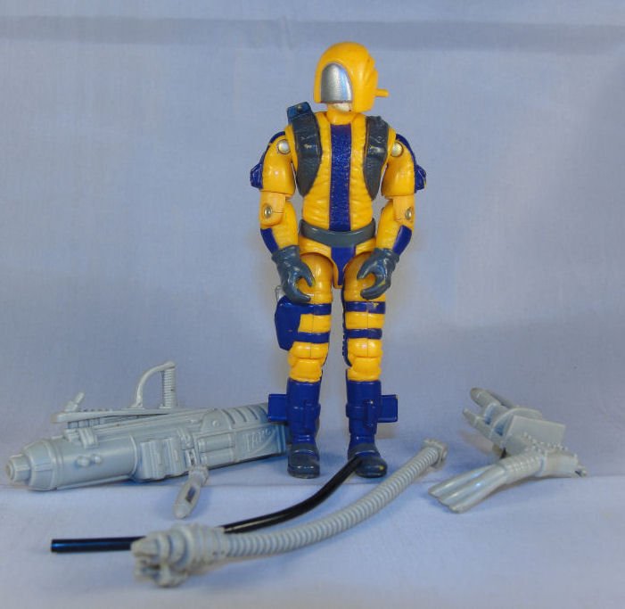 Heat-Viper 1989 ARAH, Vintage Action Figure (GI Joe, G.I. Joe)